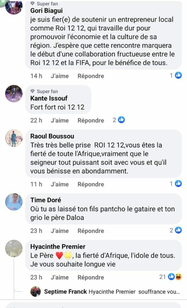 Le Roi 12 12 bientôt président de la Fédération Malienne de Football ...