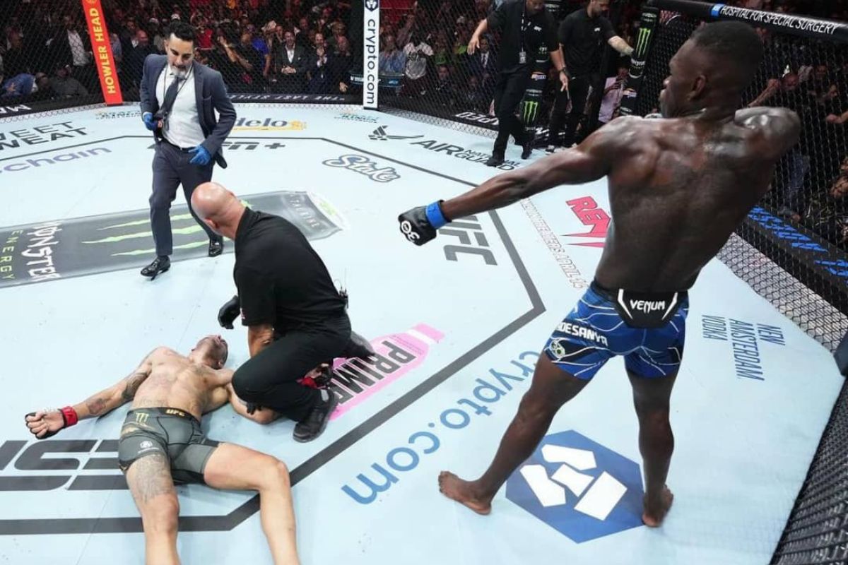 Israël Adesanya redevient champion du monde de l'UFC