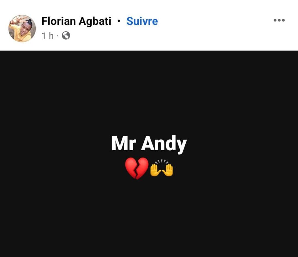 Togo/Drame : décès de l'artiste Mr Andy ; ses fans déboussolés (photos ...