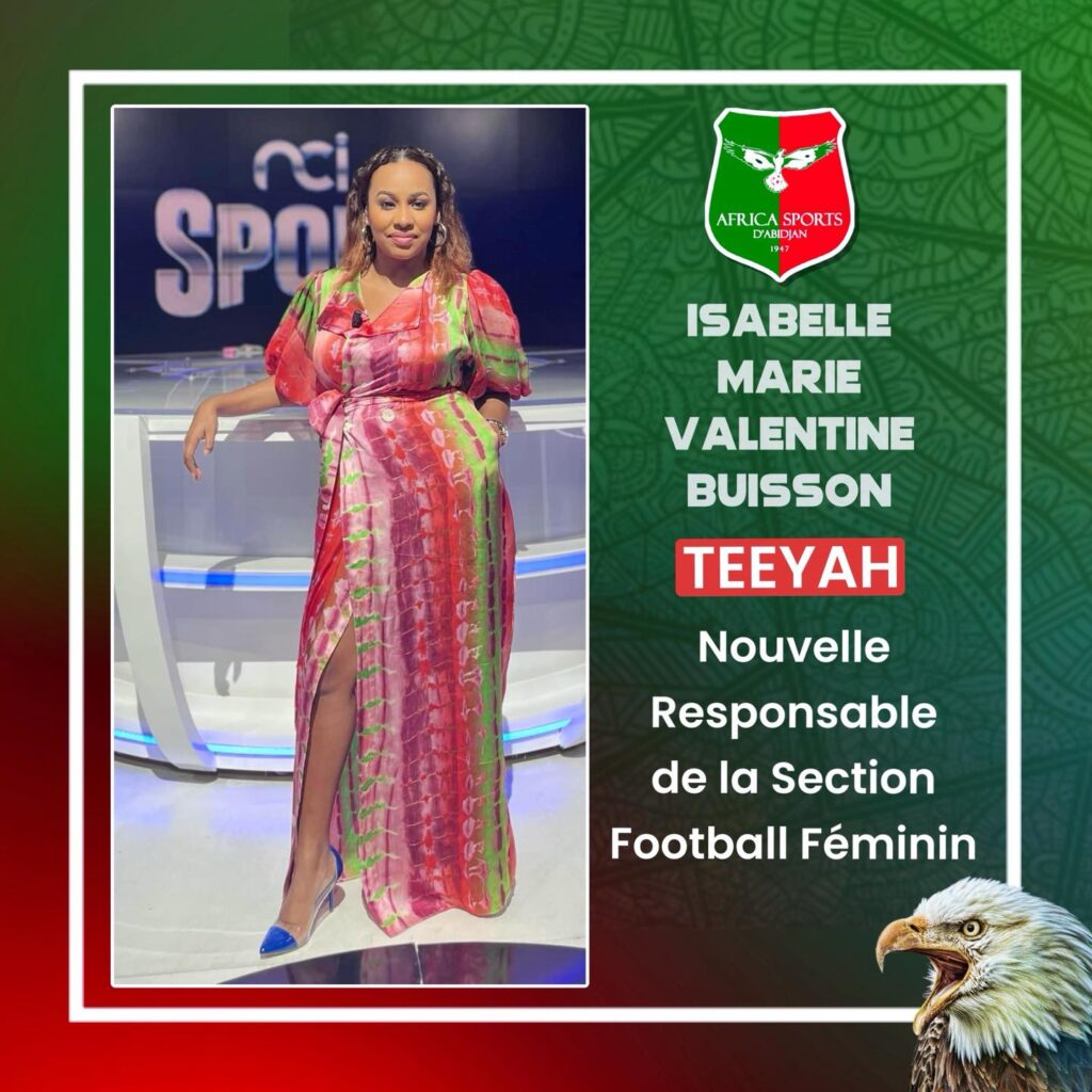 Côte d'Ivoire : l'artiste Teeyah intègre le monde du football - YOP L-FRII