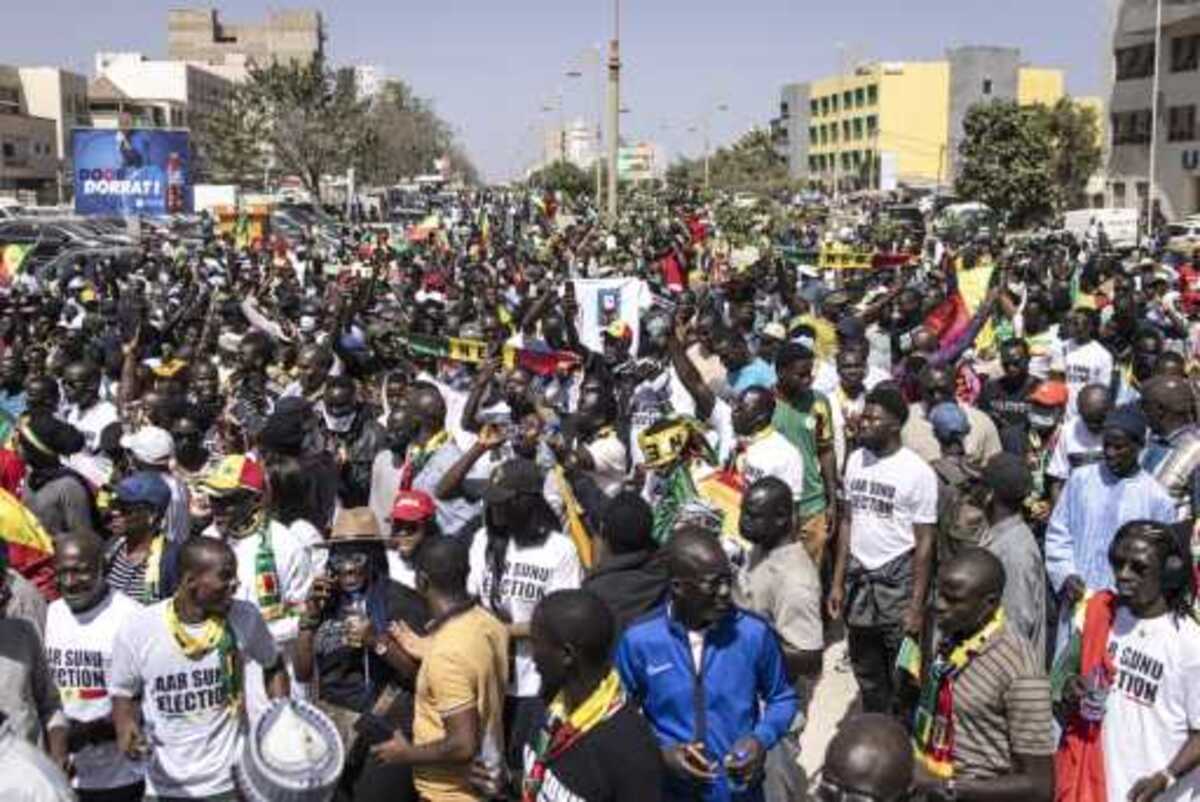 Sénégal / Elections présidentielles : le candidat Khalifa Sall entame ...