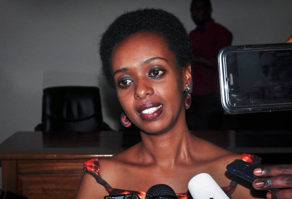 Présidentielle au Rwanda : l'opposante Diane Rwigara, déçue, sort de ...