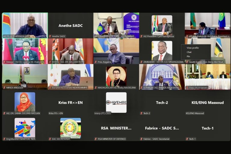 Ce pays d'Afrique du Nord salue les avancées du sommet conjoint SADC ...