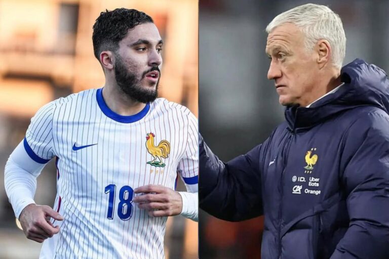 Du jamais-vu, Rayan Cherki commente le choix de Didier Deschamps : “C’est le début de…” - YOP L-FRII