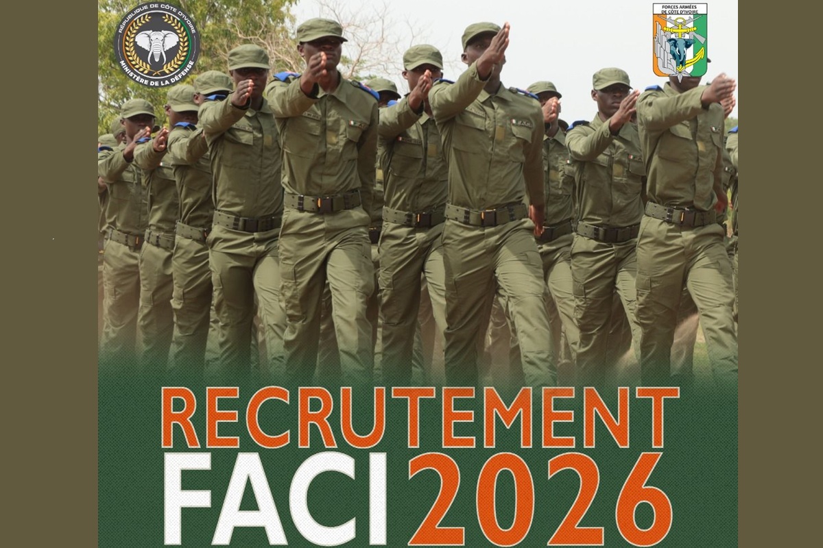 Côte d'Ivoire / FACI : RECRUTEMENT DES MILITAIRES 2026 ; voici les ...