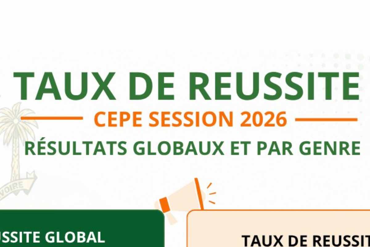 Côte d'Ivoire / Les résultats du CEPE 2026 connus : le taux de réussite ...